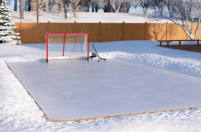 Easy How To Build A Backyard Ice Rink Guide — Backyard Assist ...